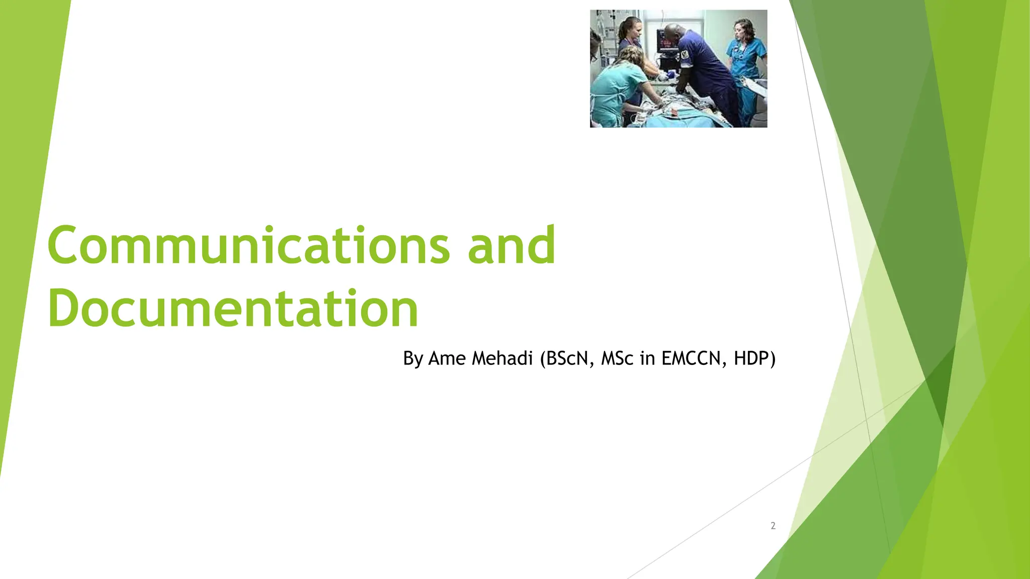 9. Documentation, Recording and Reporting.pptx