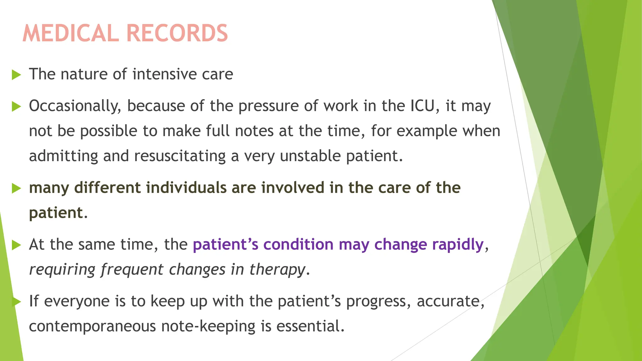 9. Documentation, Recording and Reporting.pptx