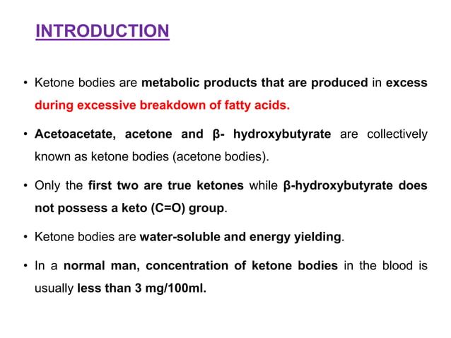 Ketone Bodies.pptx | Chemistry | Science