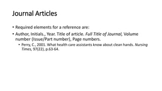 9.Referencing and Bibliography in Health Research.pptx