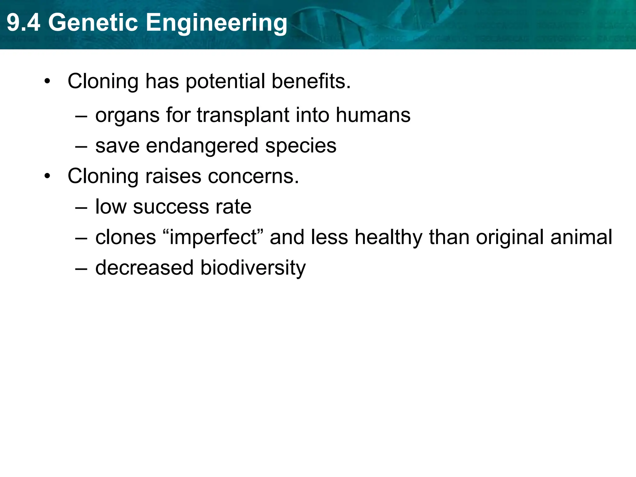 Genetic Engineering.ppt and application of genetics | PPT