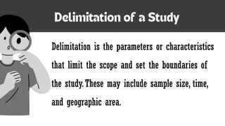 9.-Scope-and-Delimitation for quantitative research | PDF