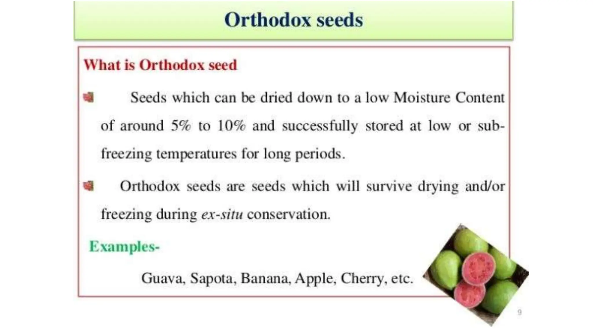 9.Seed, Classes of seed and Seed germination.pptx