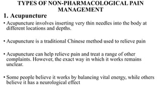 9. Non Pharmacological Methods of Pain Management.PPTX