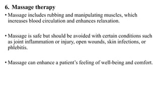9. Non Pharmacological Methods of Pain Management.PPTX