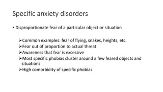 9. Anxiety Disorders.pptx PowerPoint presentation | PPTX