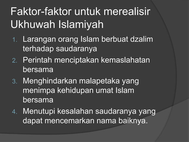 persaudaraan dalam Islam (ukhuwah Islamiyah).pptx