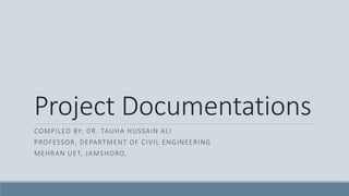9. Project Design and Documentation.pptx