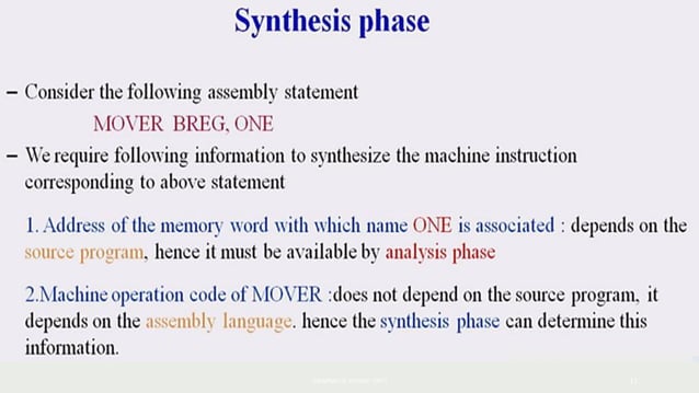 9.SimpleAssemblyScheme in system software.pdf | Programming Languages | Computing
