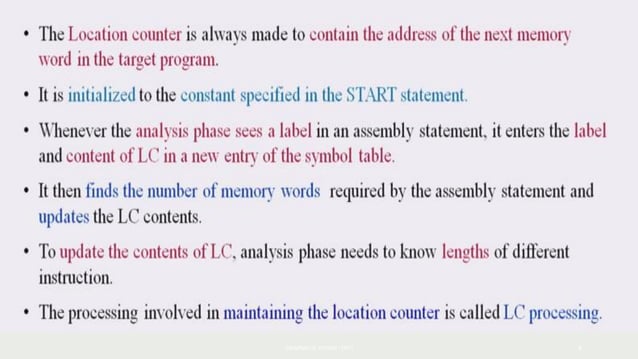 9.SimpleAssemblyScheme in system software.pdf | Programming Languages | Computing