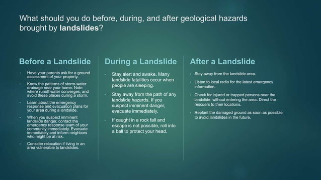 9.Natural Hazards, Mitigation,and Adaptation.pptx | Geology | Science
