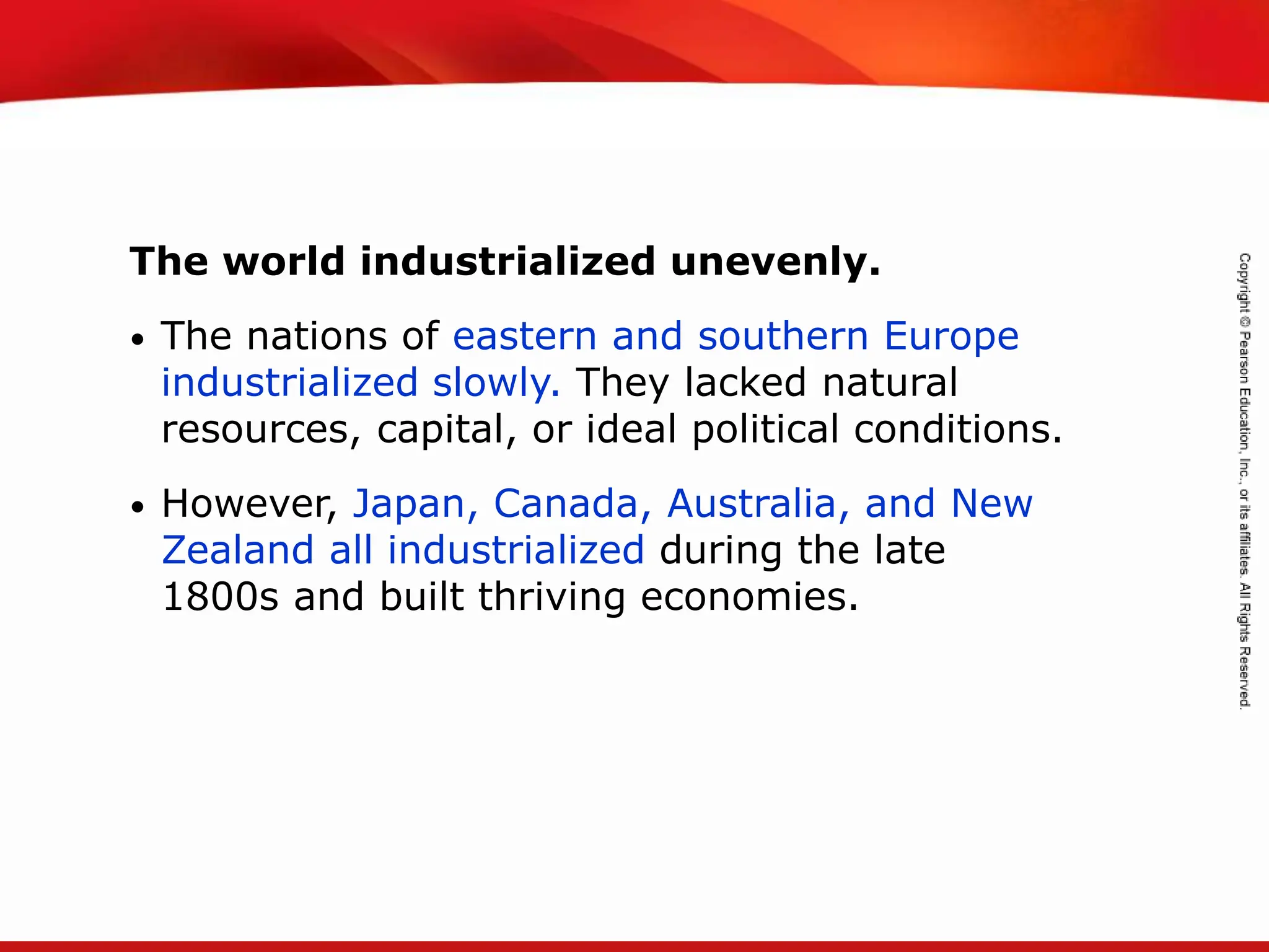 9.1 the industrial revolution spreads.ppt | Chemistry | Science