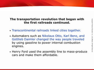 9.1 the industrial revolution spreads.ppt | Chemistry | Science