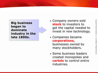9.1 the industrial revolution spreads.ppt | Chemistry | Science