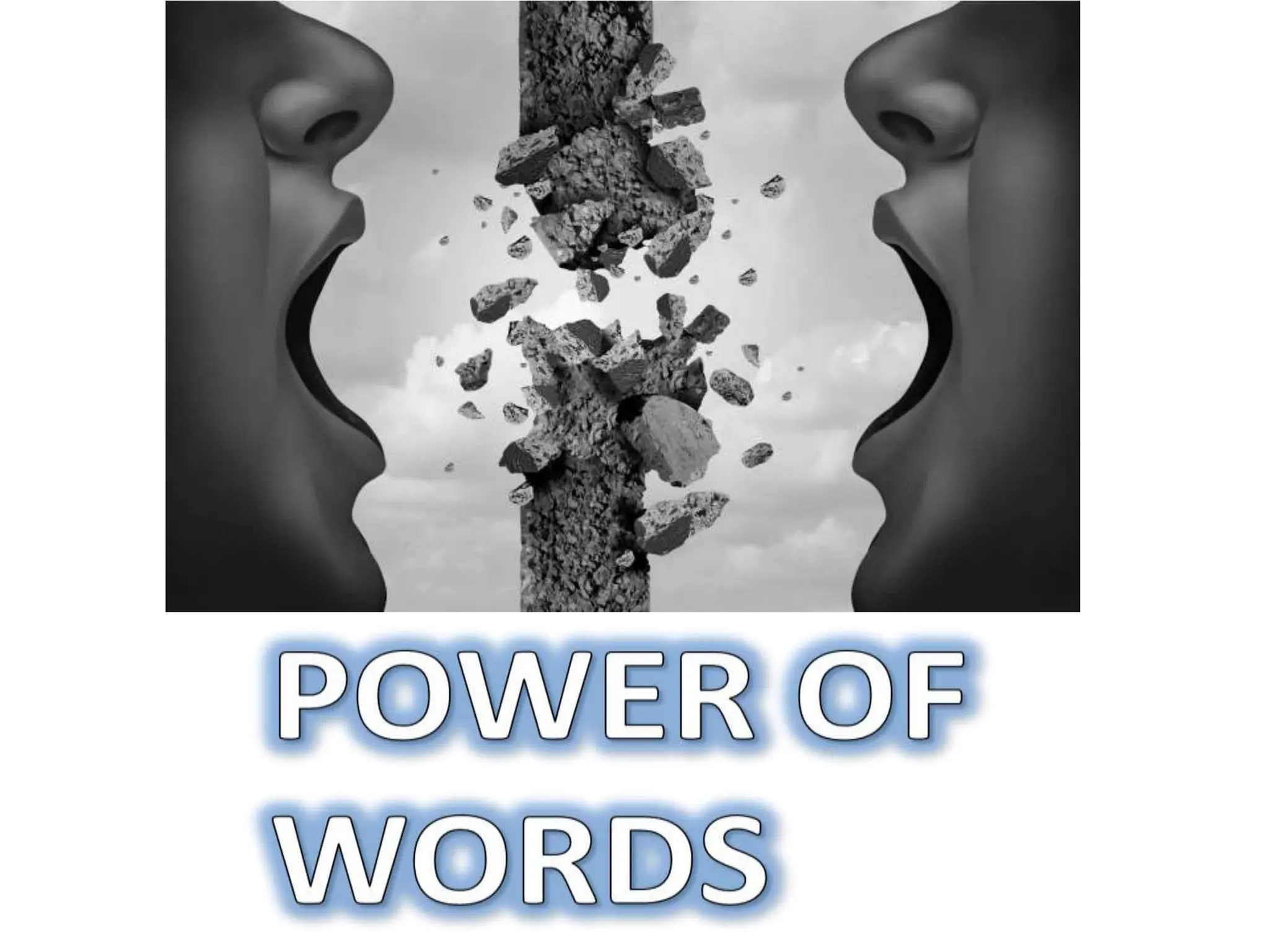 power point khotbah kristen POWER OF WORDS. | PPT