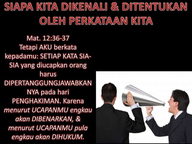 power point khotbah kristen POWER OF WORDS. | PPT