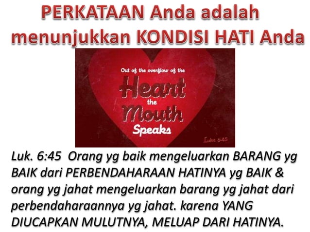 power point khotbah kristen POWER OF WORDS. | PPT