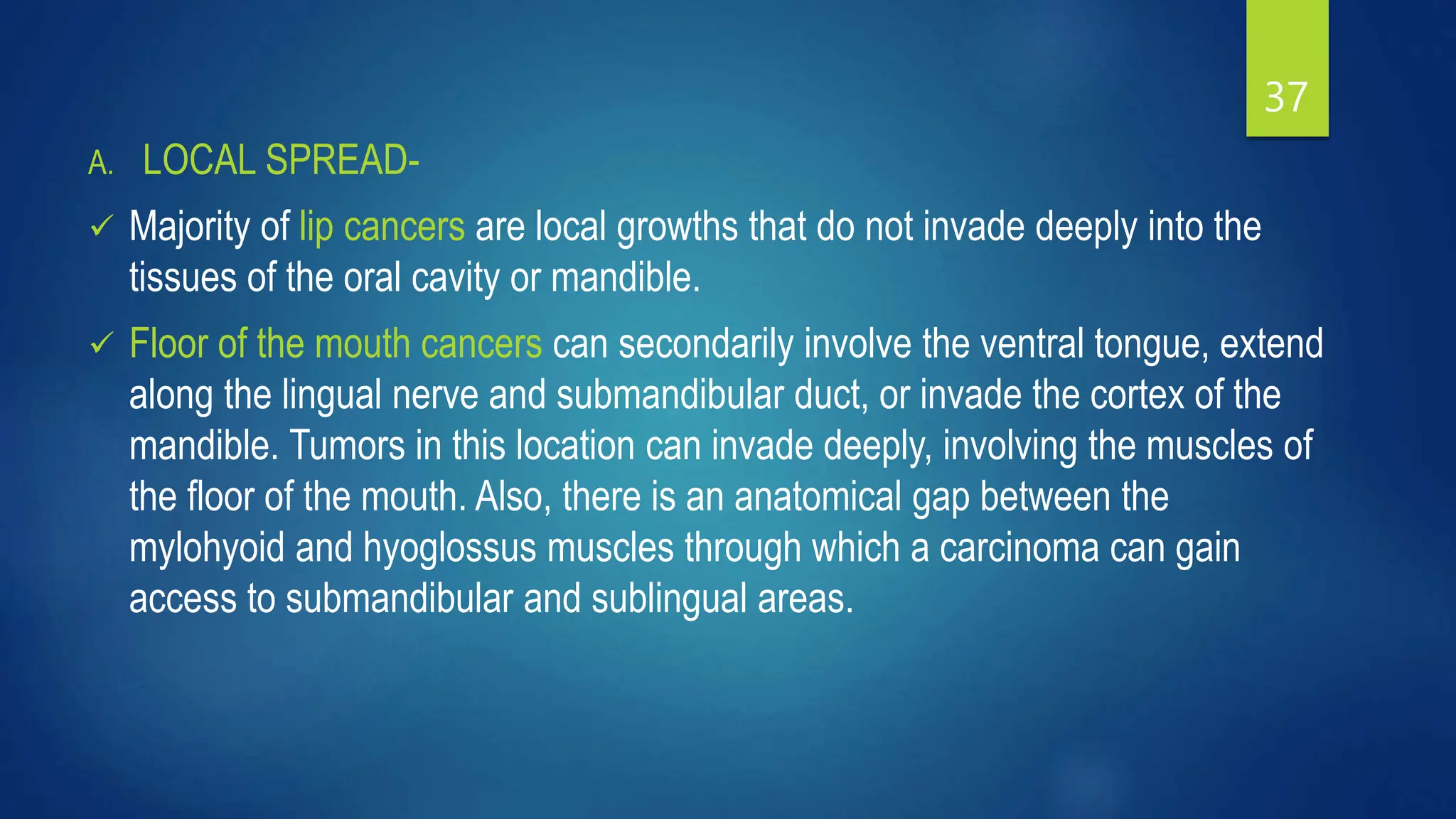 9. Oral cavity cancer presentation Part 1.pptx