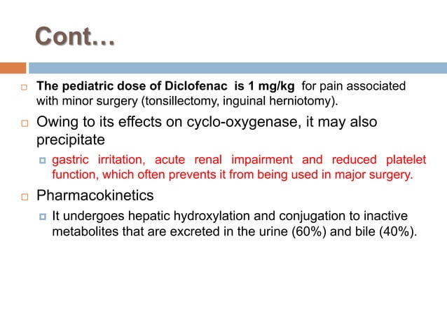 9. NSAIDS.pptxNSAIDS inhibit the enzyme cyclooxygenase (COX) types 1 ...