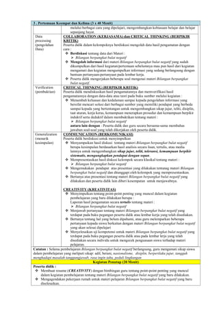 RENCANA PELAKSANAAN PEMBELAJARAN MATEMATIKA | PDF