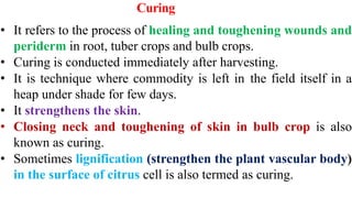 9. Curing and degreening of fruits and vegetables.pptx