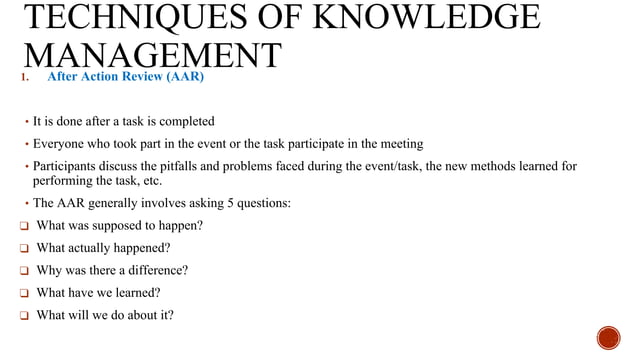 KNOWLEDGE MANAGEMENT in business economics | PPT