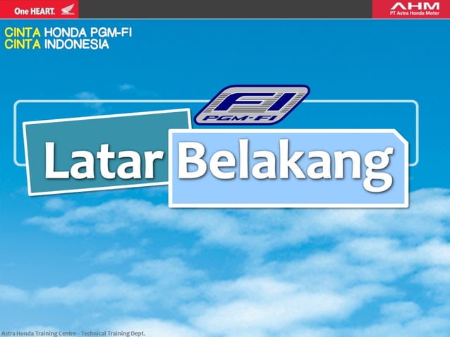 9. HONDA PGM-FI, perawatan sensor sepeda motor | PPTX