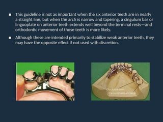 Indirect retainer in removable partial denture | PPTX