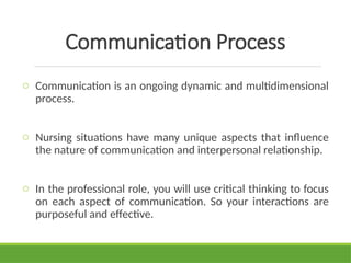 Communication and communication management | PPTX