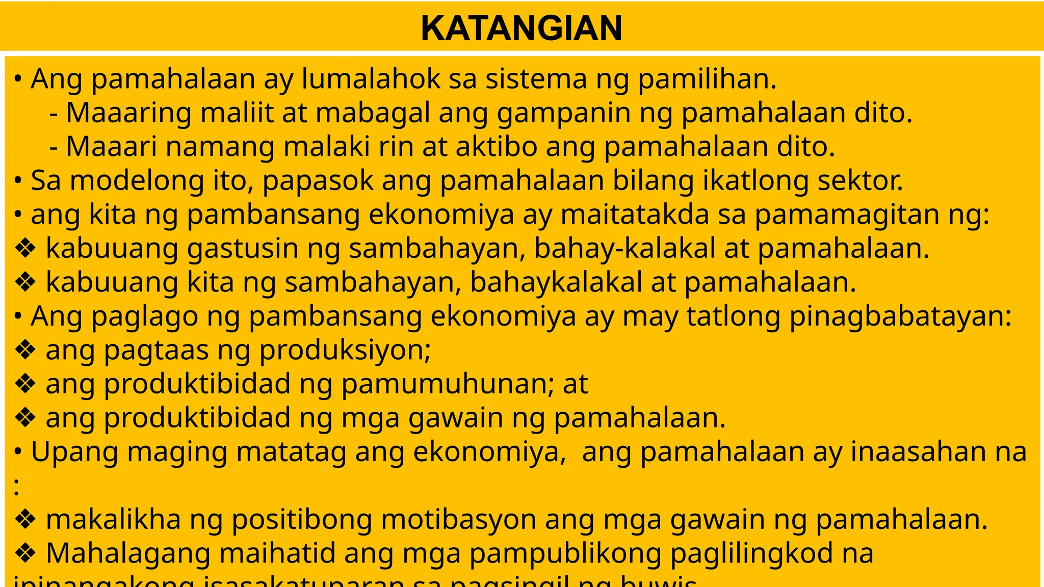 Ang Paikot Na Daloy Ng Ekonomiya Mga Modelo Ng Pambansang Ekonomiyapptx