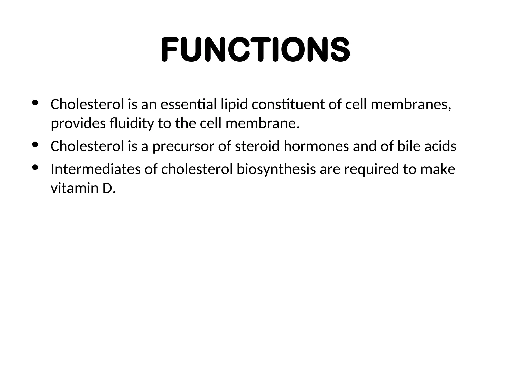 9. CHOLESTEROL biochemistry of biomolecules lipids cholesterol.ppt
