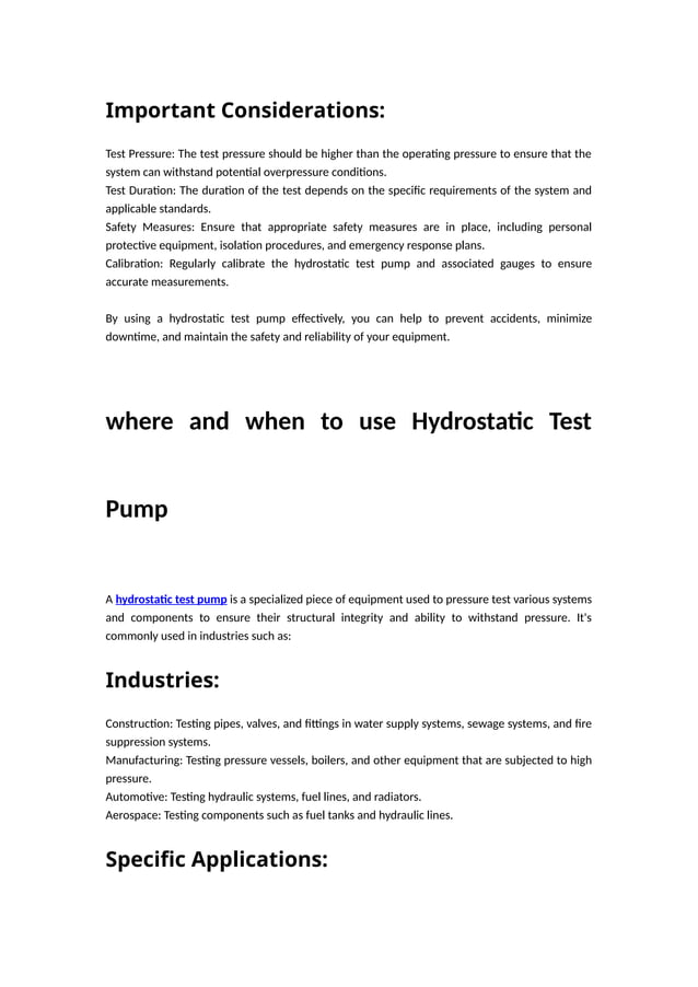 Ensuring Structural Integrity With Hydrostatic Testing Pdf