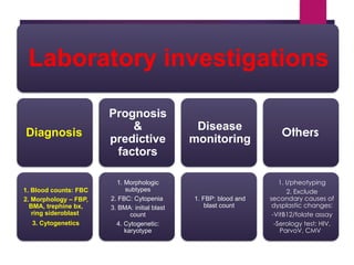 Diagnosis of Myelodysplastic Syndrome.ppt