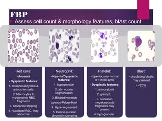 Diagnosis of Myelodysplastic Syndrome.ppt