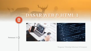 Dasar Pemrograman Web dengan HTML dan CSS | PDF