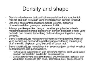 Materi Kuliah Sedimentasi MK Oseanografi | PPT