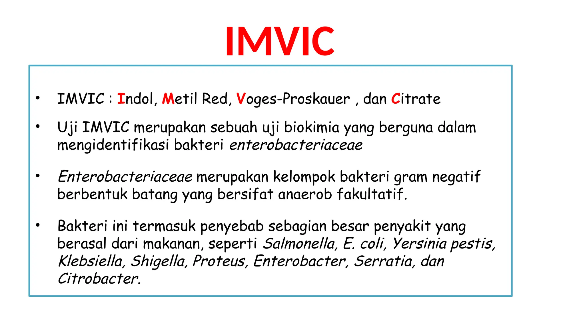 9. UJI IMVIC, uji biokimia untuk identifiksi mikroba.pptx
