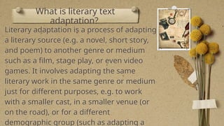 21st century literature from the Philippines and the world | PPTX