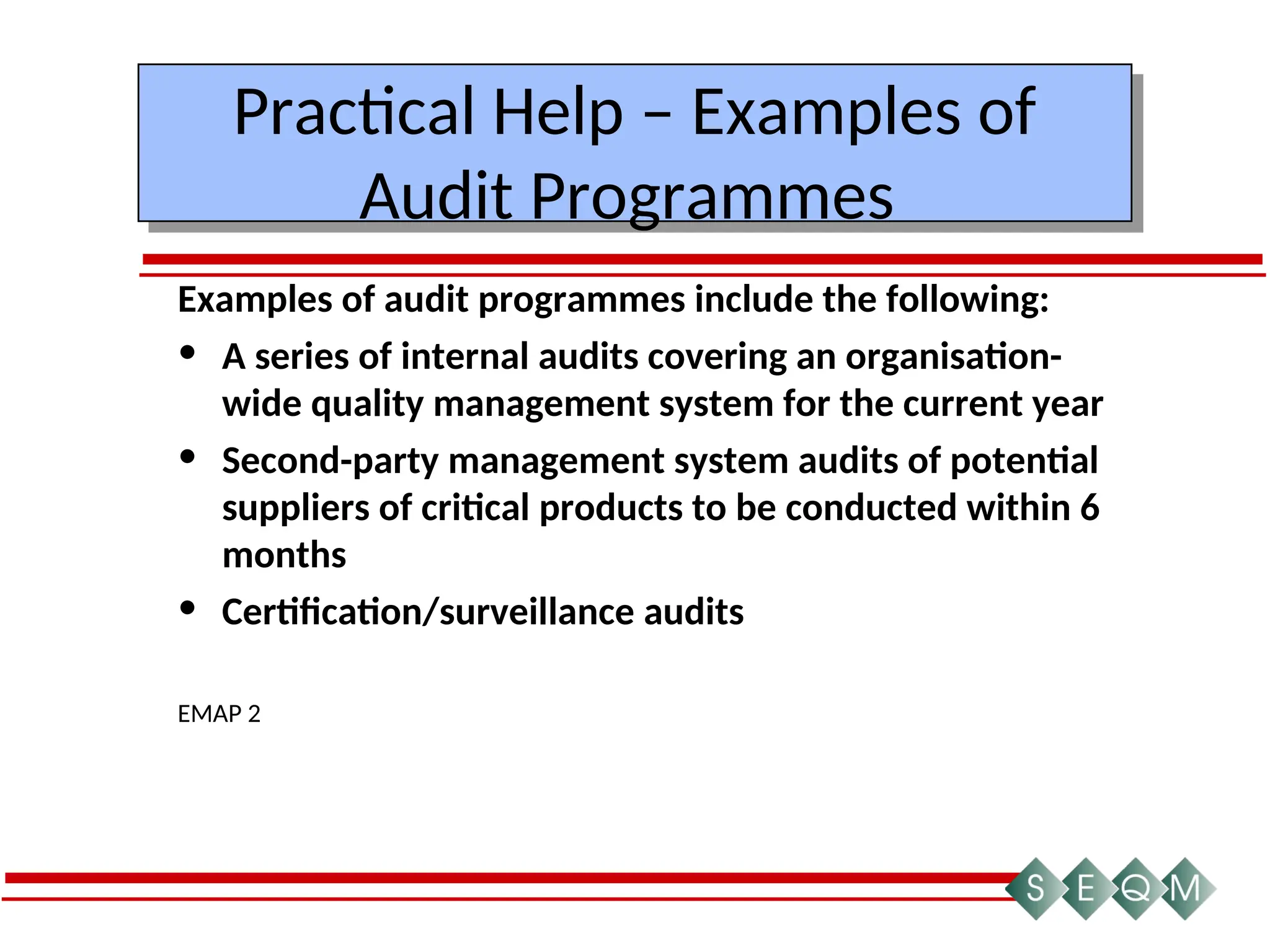 Managing an Audit Programme for ISO 9001 | PPT