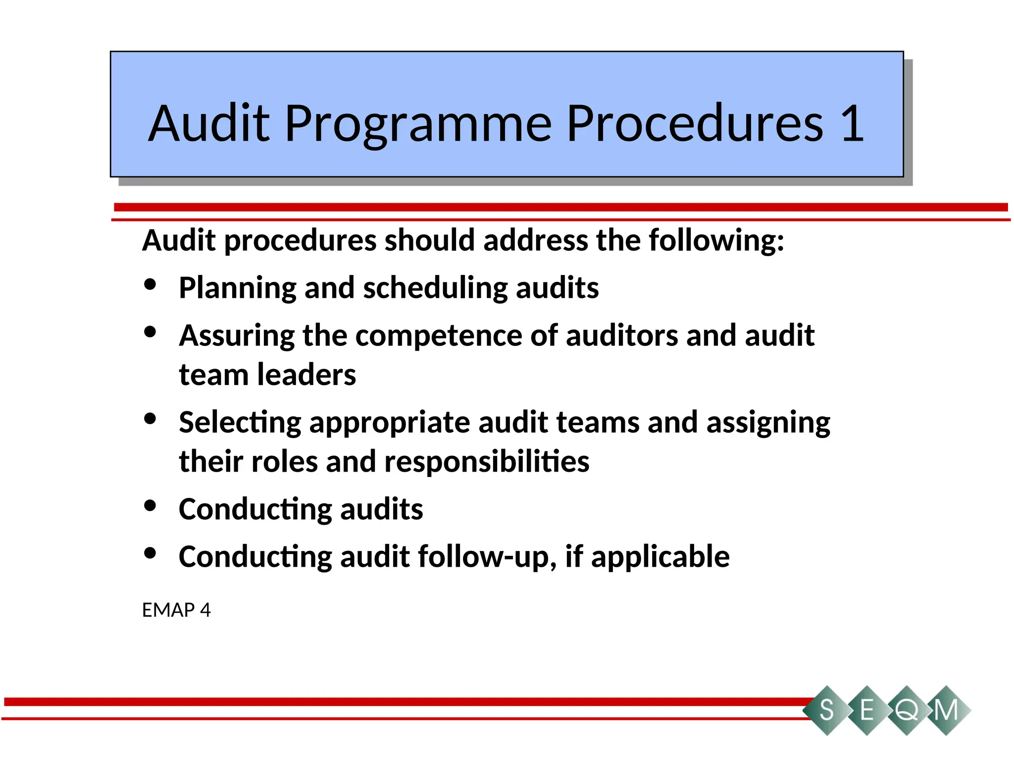 Managing an Audit Programme for ISO 9001 | PPT