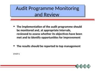 Managing an Audit Programme for ISO 9001 | PPT