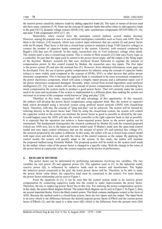 Capacitor bank controller using artificial neural network with closed ...