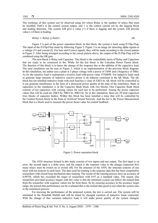 Capacitor Bank Controller Using Artificial Neural Network With Closed Loop System Pdf 