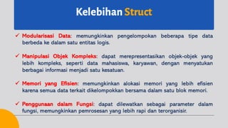 Dasar-Dasar Pemrograman - 9 Array & Struct | PPT