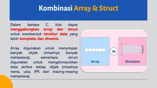 Dasar-Dasar Pemrograman - 9 Array & Struct | PPT