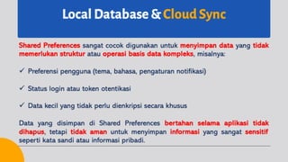 Pemrograman Aplikasi Mobile - 9 Mobile Database | PDF | Databases | Computer Software and ...