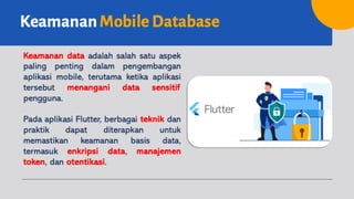 Pemrograman Aplikasi Mobile - 9 Mobile Database | PDF | Databases | Computer Software and ...