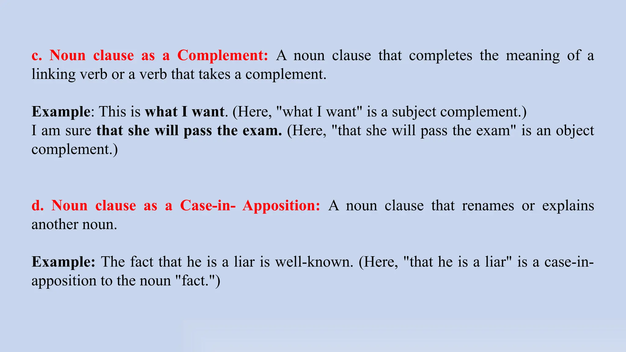 The Clauses and Phrases : Grammar | PPT
