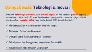 Etika Profesi TI - 9 Etika Dalam Organisasi Berbasis TI | PDF