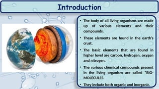 the body of all living organisms are made of molecules.ptx